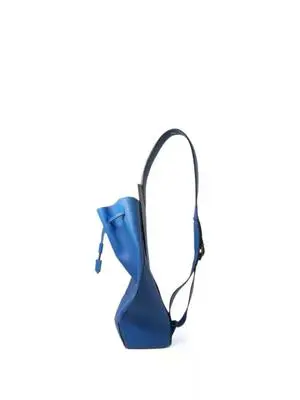 Hermès 2019 Flash Sailor Leather Backpack - Blue