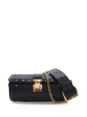LOUIS VUITTON 2000-2026 Epi Papillon Trunk Satchel - Black