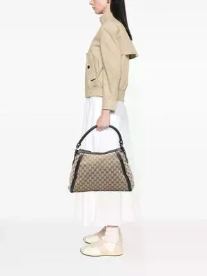 Gucci 2016-2026 Gg Canvas Scarlett Shoulder Bag - Neutrals
