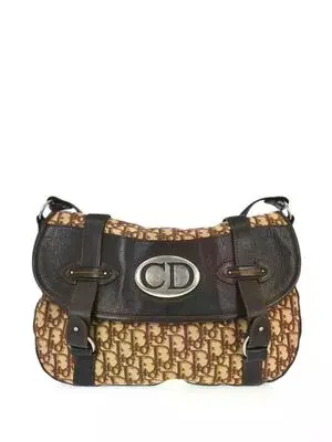 Dior 2006 Trotter Shoulder Bag - Neutrals