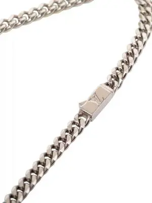 LOUIS VUITTON 2024 Brass Monogram Row Necklace