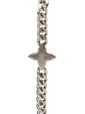 LOUIS VUITTON 2024 Brass Monogram Row Necklace