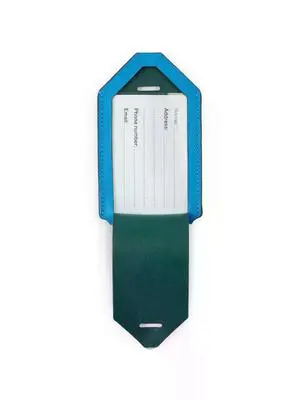 Paul Smith Bright Leather Luggage Tag