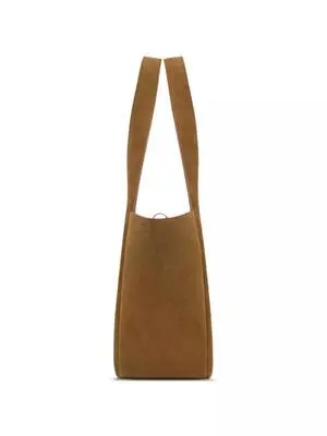 Saint Laurent Le 5 À 7 Small Bea Suede Bag - Brown