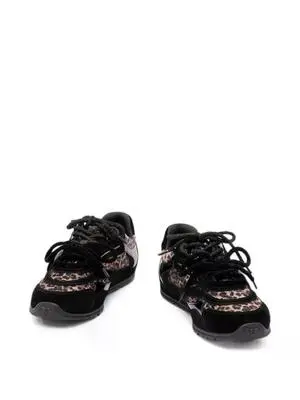 Pinko Yulia 01 Leopard-print Panelled Sneakers