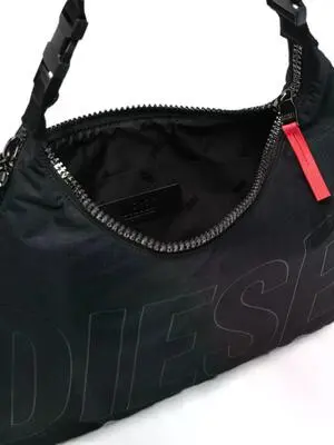 DIESEL® Logo-embossed Ripstop Shoulder Bag