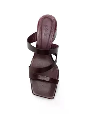 ALOHAS Orielle Multi-strap Square-toe Heeled Sandals