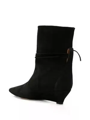 ODISSI Pointed-toe Wedge Boots