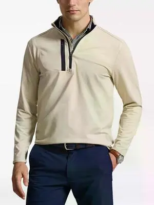 Rlx Ralph Lauren Jersey Quarter-zip Sweatshirt