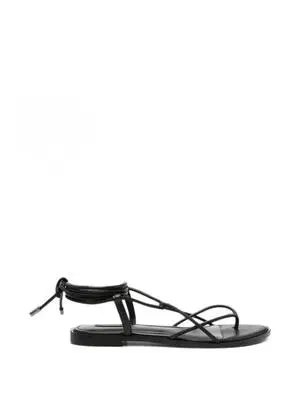 A.emery Odine Lace-up Sandals - Black