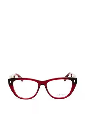 Roberto Cavalli Cat-eye Frame Glasses - Red