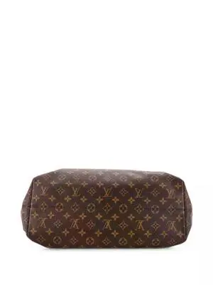 LOUIS VUITTON Raspail Monogram Canvas Mm Tote Bag - Brown