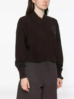 Cecilie Bahnsen Drusilla Bow Appliqué Knit
