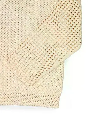 Escvdo Solar Hand-knitted Cotton Shirt