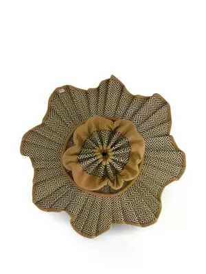 Lorna Murray Capri Herringbone-weave Hat