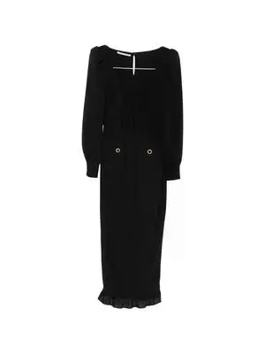 Alessandra Rich Long Sleeve Day Dresses