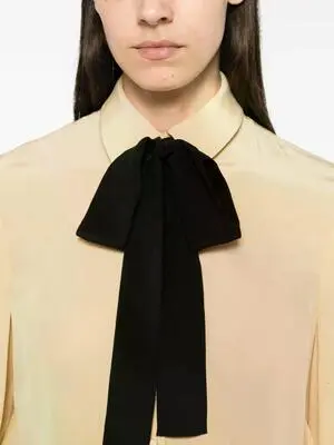 Valentino Garavani Bow Detail Shirt - Neutrals