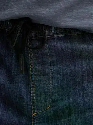 TRUSSARDI Drawstring Denim Shorts