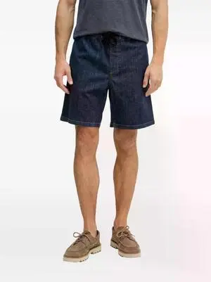 TRUSSARDI Denim Drawstring Shorts - Blue