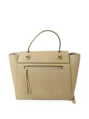 Celine Micro Belt Leather Tote Bag