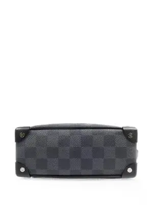 LOUIS VUITTON Damier Graphite Soft Trunk Shoulder Bag