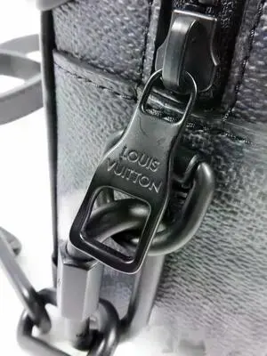 LOUIS VUITTON Damier Graphite Soft Trunk Shoulder Bag