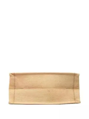 Dior 2022 Medium Jute Embroidered Book Tote Bag