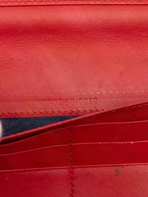 Gucci 2000-2015 Gg Supreme Blooms Zip Around Continental Wallet Long Wallets