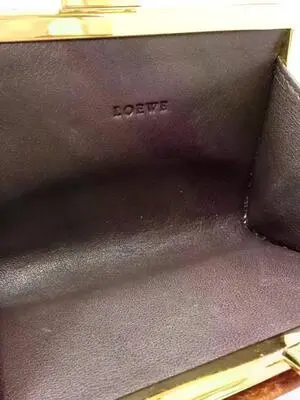 Loewe 2010-2026 Leather Anagram Coin Pouch