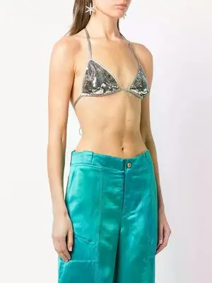 TOM FORD Sequin-embellished Bralette Top