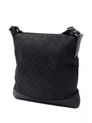 Gucci Gg Nylon Messenger Bag