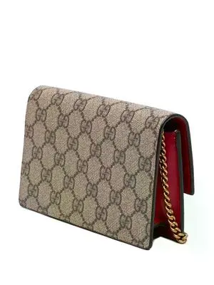 Gucci Mini Gg Supreme Cherry Crossbody Bag