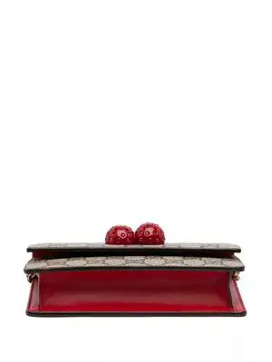 Gucci Mini Gg Supreme Cherry Crossbody Bag