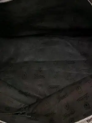 Gucci Large Gg Imprimé Tote Bag - Silver
