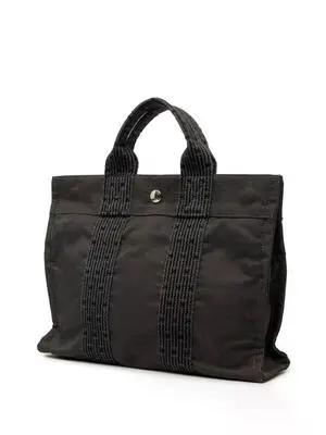 Hermès 1990-2010 Canvas Herline Pm Tote Bag
