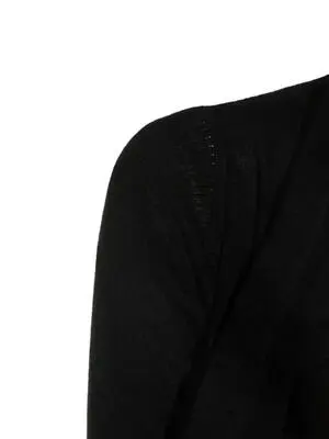 Rick Owens Draped Open-front Cardigan