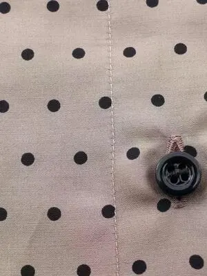 Dior Silk Polka Dot Pussy-bow Blouse