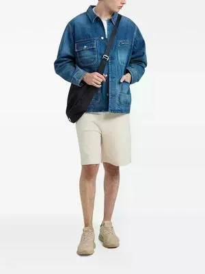 VOWELS Chore Bleached Denim Jacket