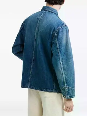 VOWELS Chore Bleached Denim Jacket