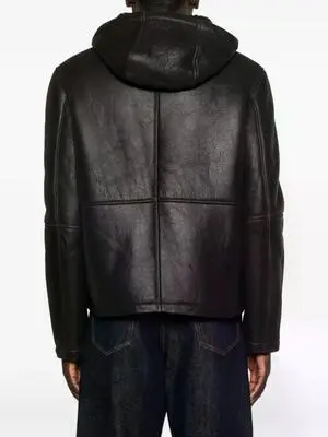 DONDUP Hooded Shearling Jacket