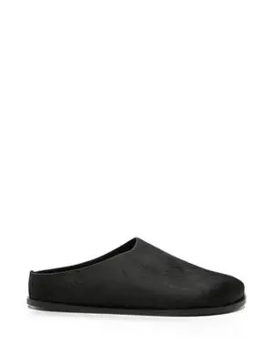 A.emery Lou Calf Hair Clogs - Black