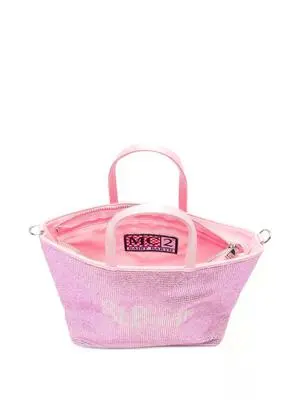 MC2 SAINT BARTH Mini Strass Tote Bag