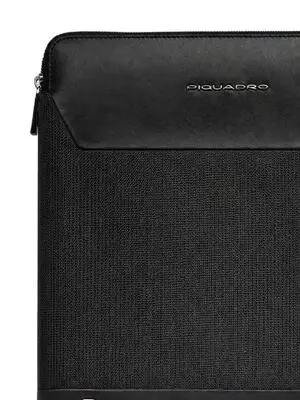PIQUADRO Logo-detail Laptop Bag - Black