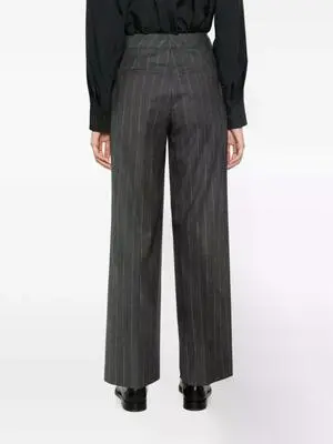 Peserico Pinstripe-pattern Palazzo Pants