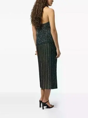 Missoni Sequin-embellished Halterneck Top