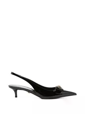 Versace Medusa Bow Slingback Shoes
