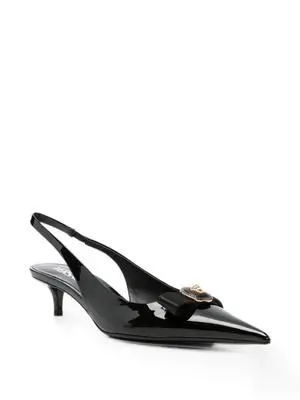 Versace Medusa Bow Slingback Shoes