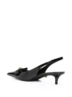 Versace Medusa Bow Slingback Shoes