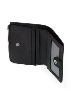 Karl Lagerfeld Small K/signature Leather Bi-fold Wallet