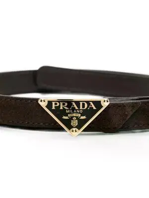 Prada Logo-plaque Belt